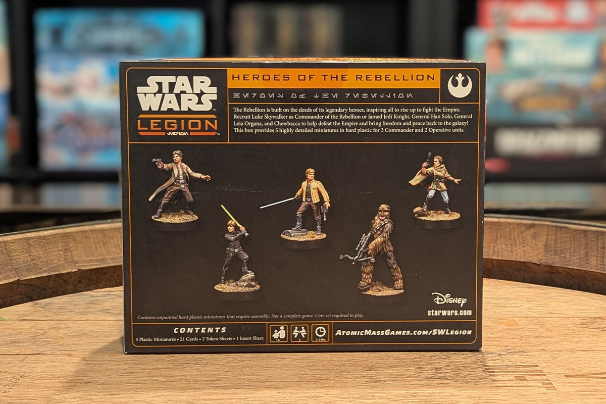 Star Wars: Legion - Heroes of the Rebellion Character Pack – Dragon ...