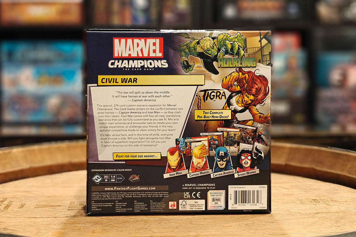Marvel Champions: The Card Game - Civil War Expansion – Dragon Forge Games