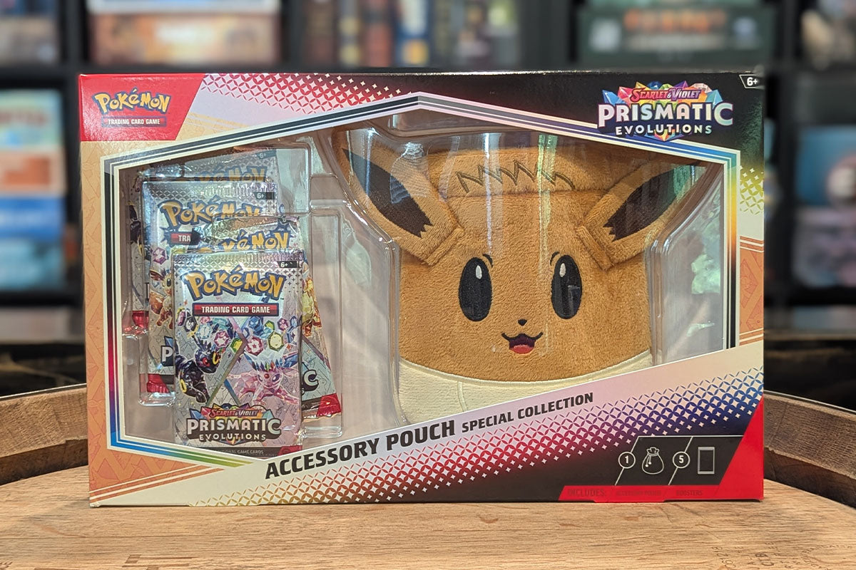 Pokémon TCG: Prismatic Evolutions Accessory Pouch Special Collection ...