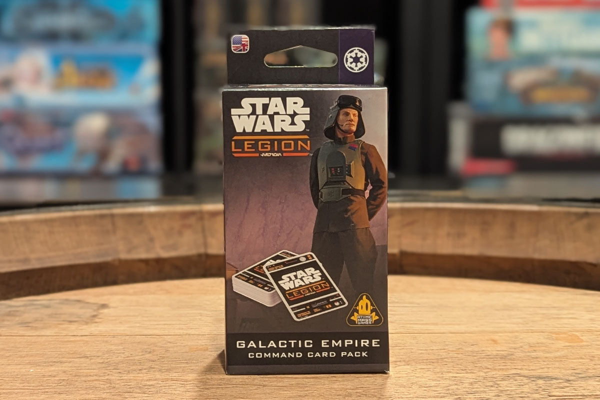 Star Wars: Legion - Galactic Empire Command Card Pack – Dragon Forge Games