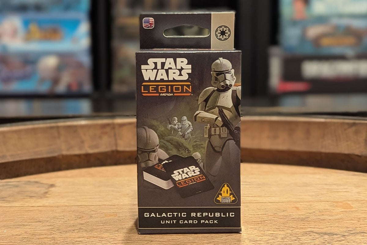 Star Wars: Legion - Galactic Republic Unit Card Pack – Dragon Forge Games