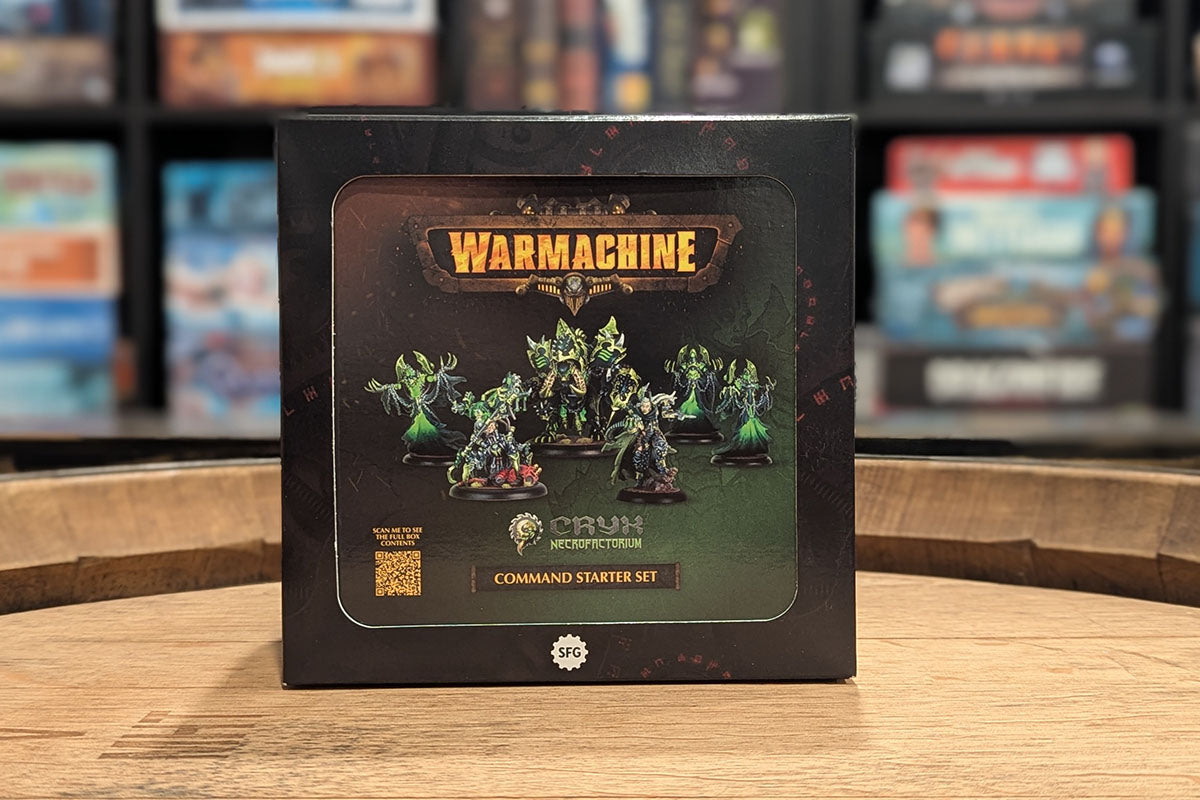 Warmachine: Cryx - Necrofactorium Command Starter – Dragon Forge Games