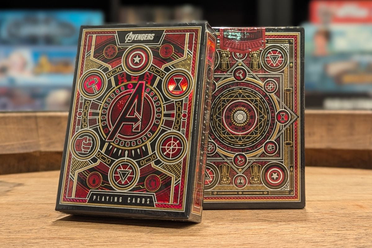 Avengers Red Edition Playing Cards – Dragon Forge Games