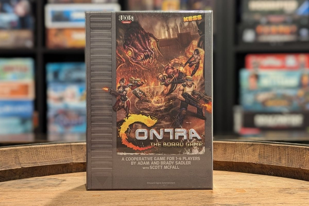 Contra The Board Game – Dragon Forge Games